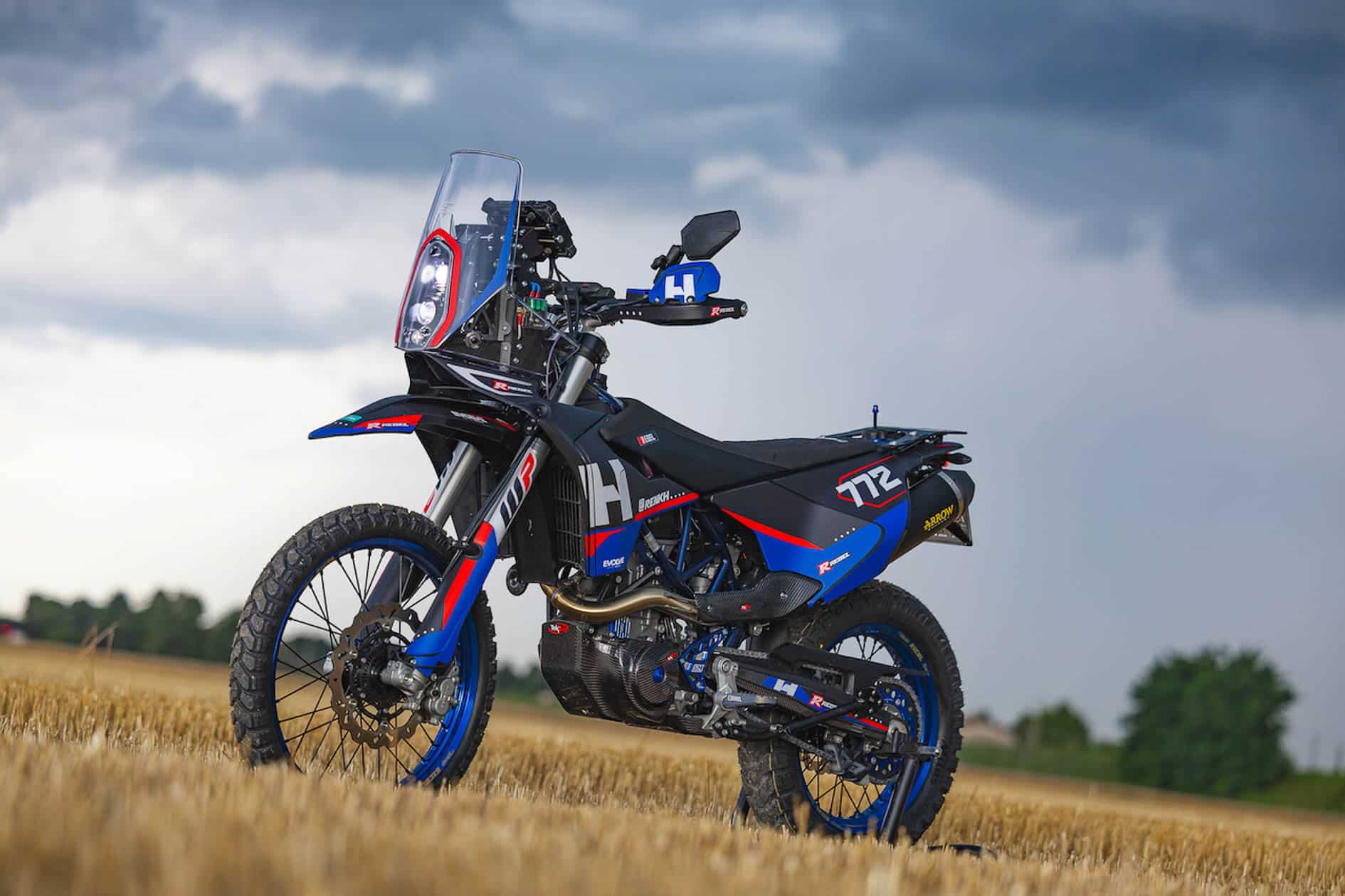 Préparation : Husqvarna 701 Rally par Rebel X - Trail Adventure Magazine