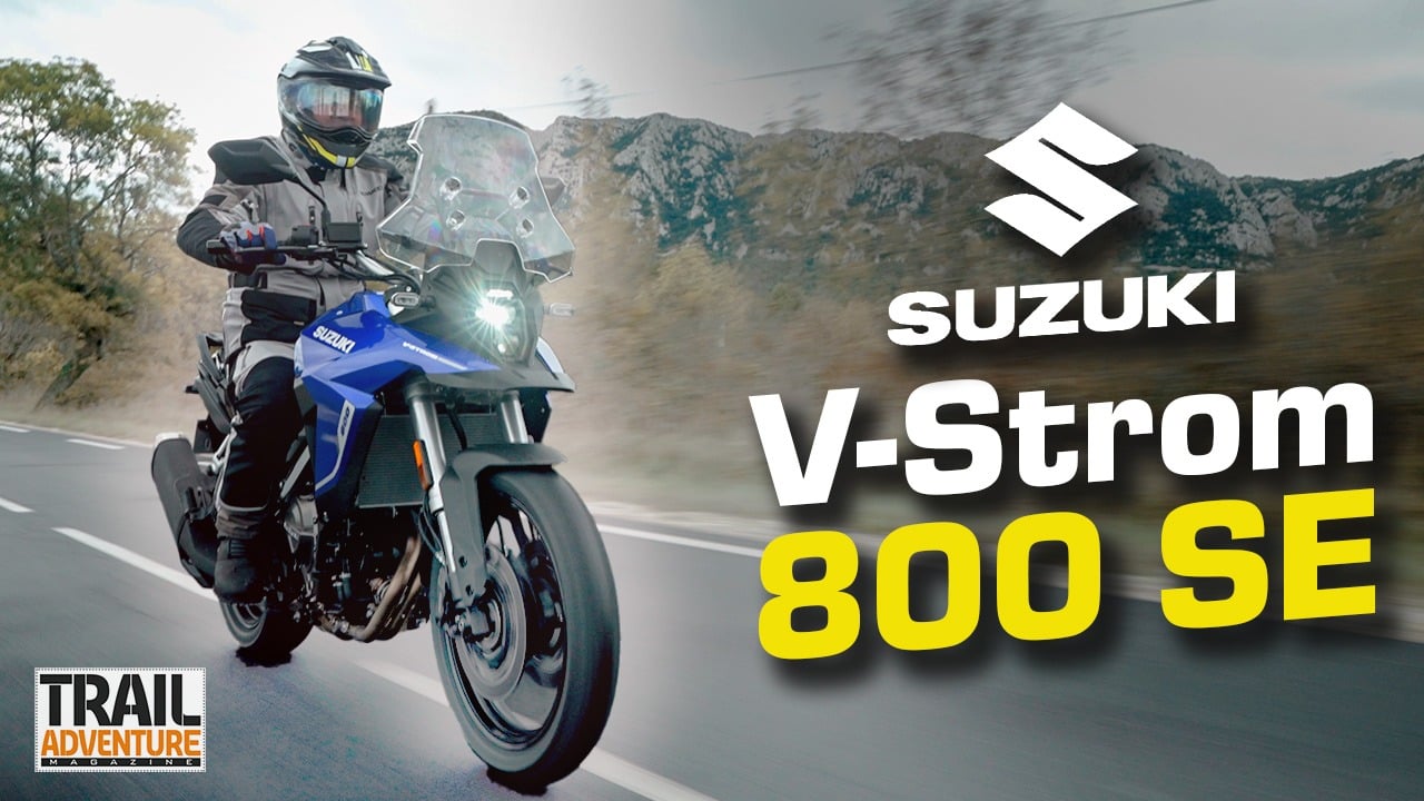 Essai vidéo : Suzuki VSTROM 800SE - Trail Adventure Magazine